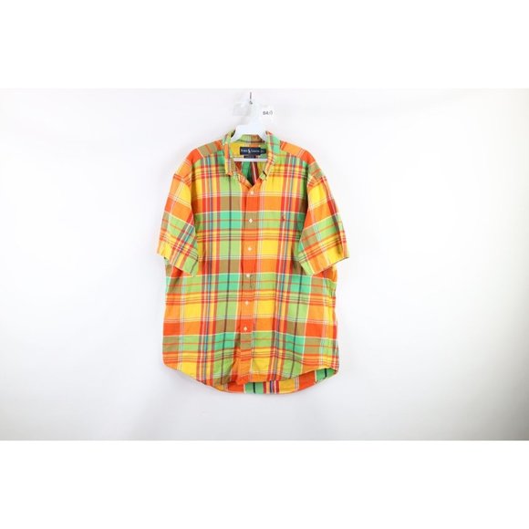 Ralph Lauren | Shirts | Vintage 9s Ralph Lauren Mens Large Rainbow ...